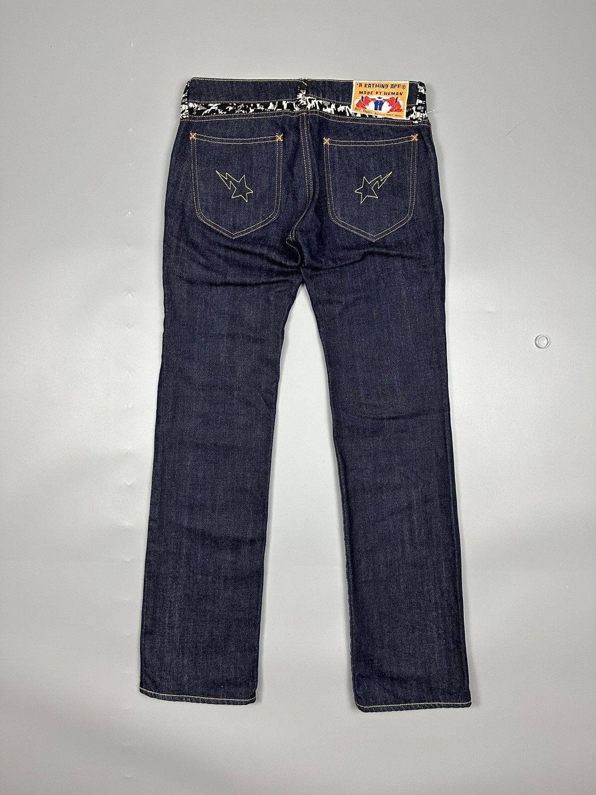 Bape BAPESTA JEANS | Grailed