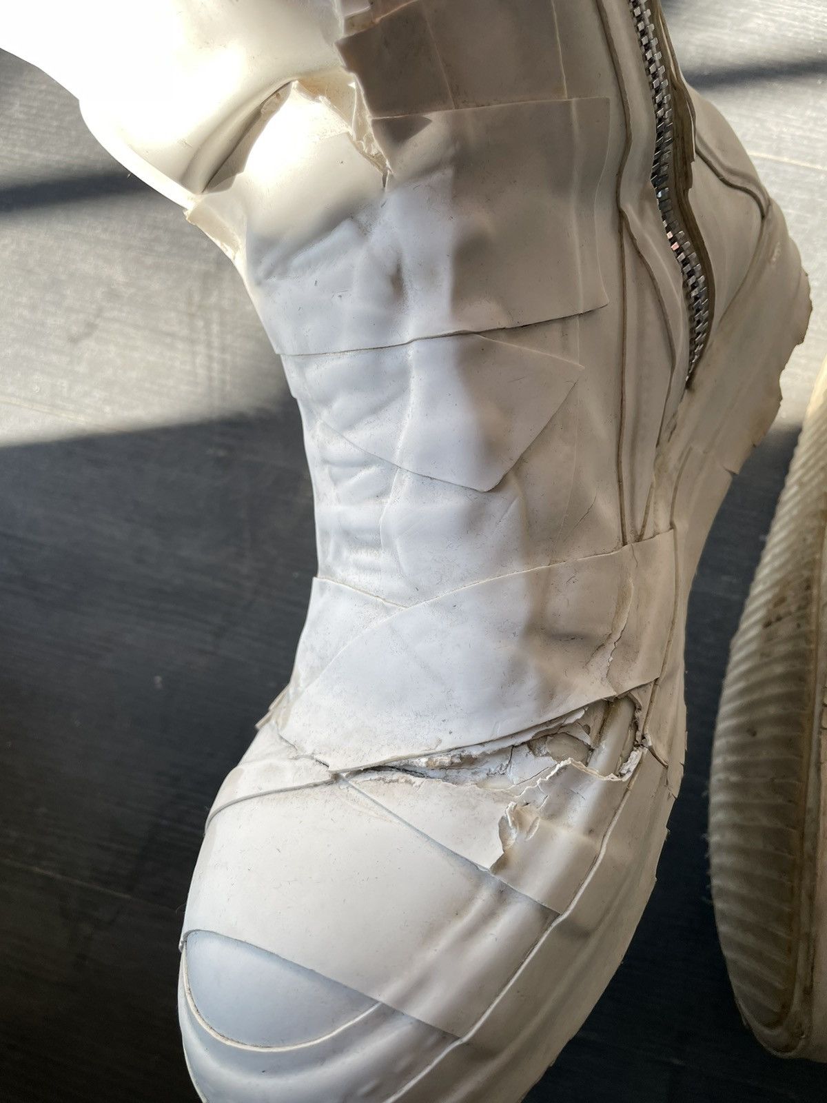 Rick Owens Rick Owens Geobasket Performa Taped/Rubberized | Grailed