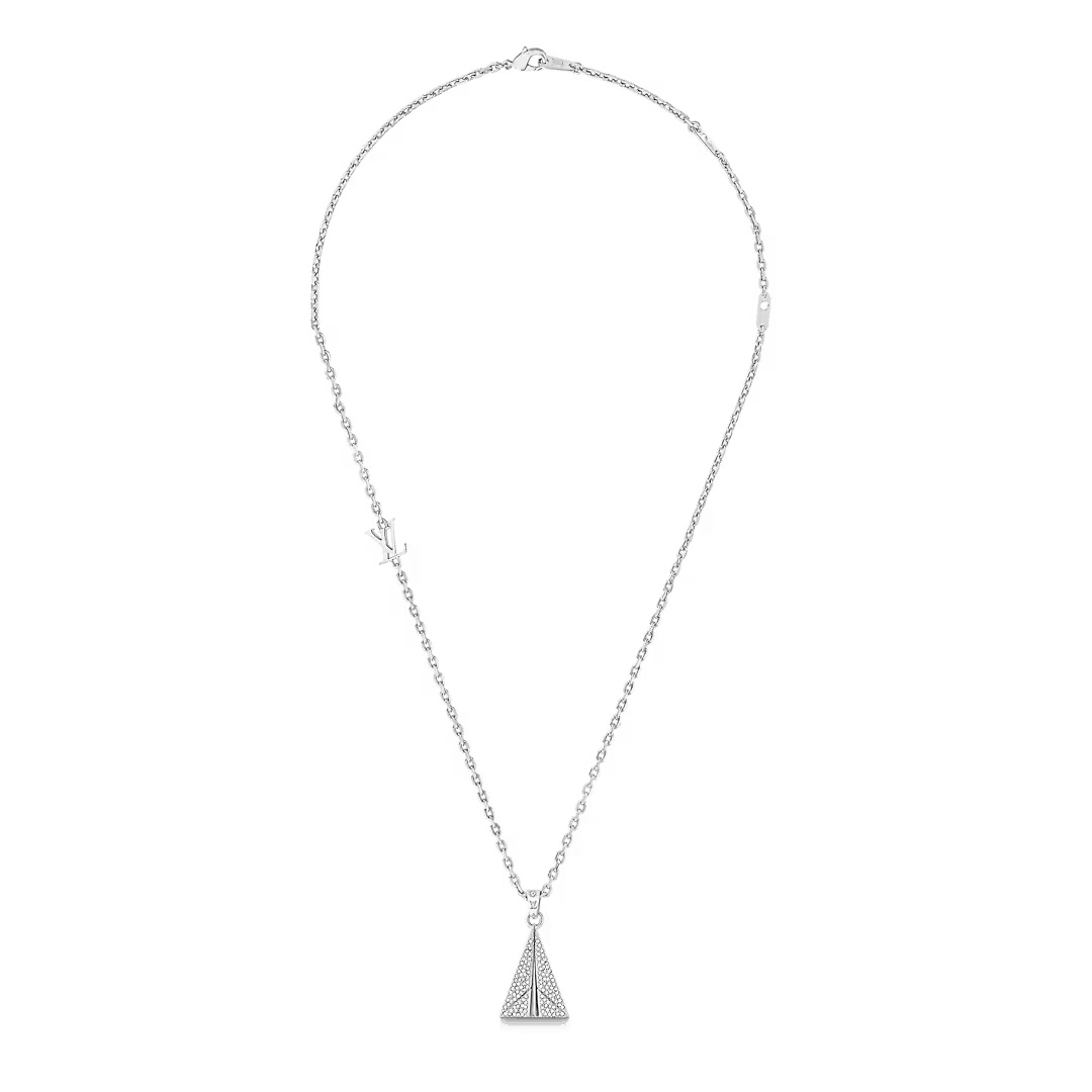 Louis Vuitton LV Paperplane Necklace Grailed