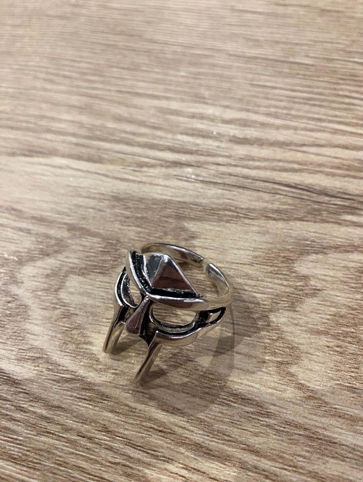 Japanese Brand × Streetwear × Vintage Vintage like BB Simon ring signet doom Chrome Y2k Silver ...