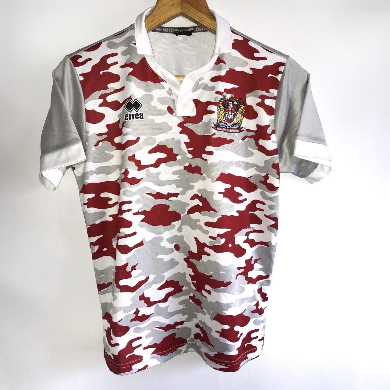 England Rugby League × Streetwear × Vintage WIGAN WARRIORS RUGBY SHIRT ...