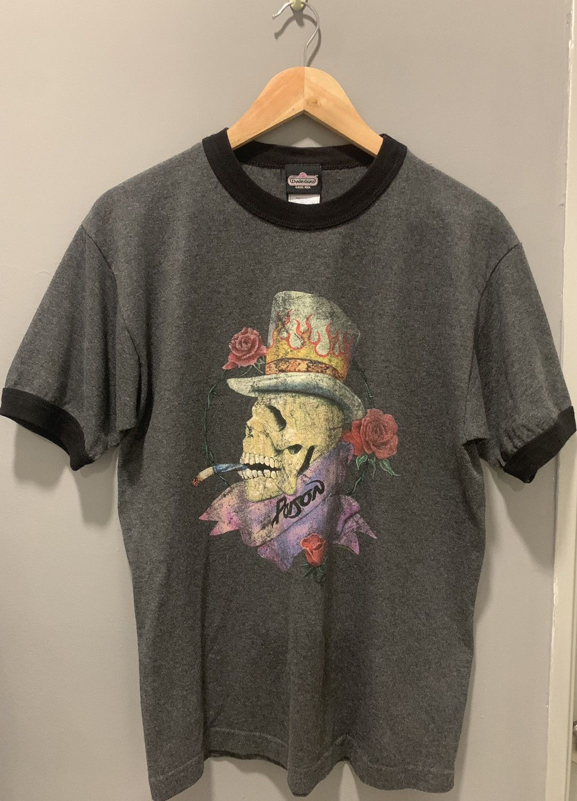 Band Tees × Rock Band × Vintage Vintage 04 Poison (ringer) | Grailed