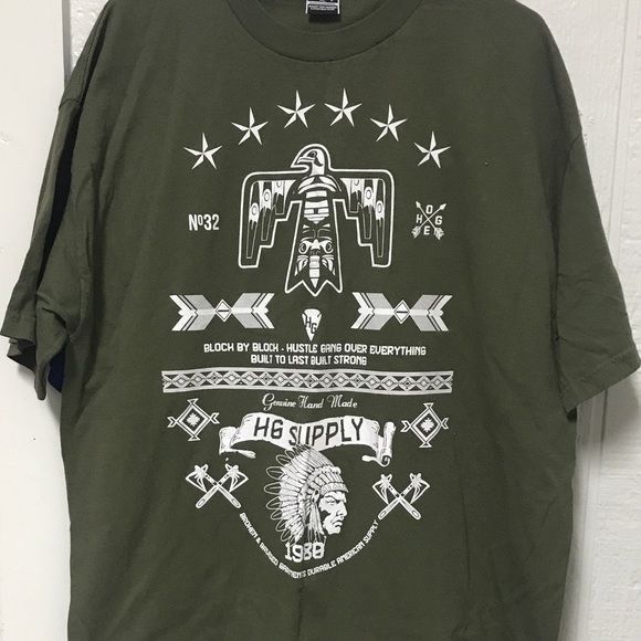 Hustlegang Of America × Vintage Hustle Gang t shirt size xl. Native ...