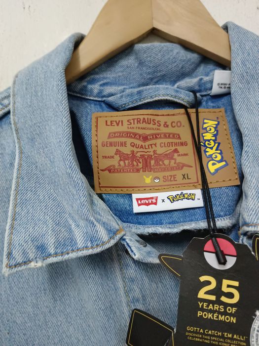 Levi's Rare Levis x Pokemon 25th Anniversary Jacket | Grailed