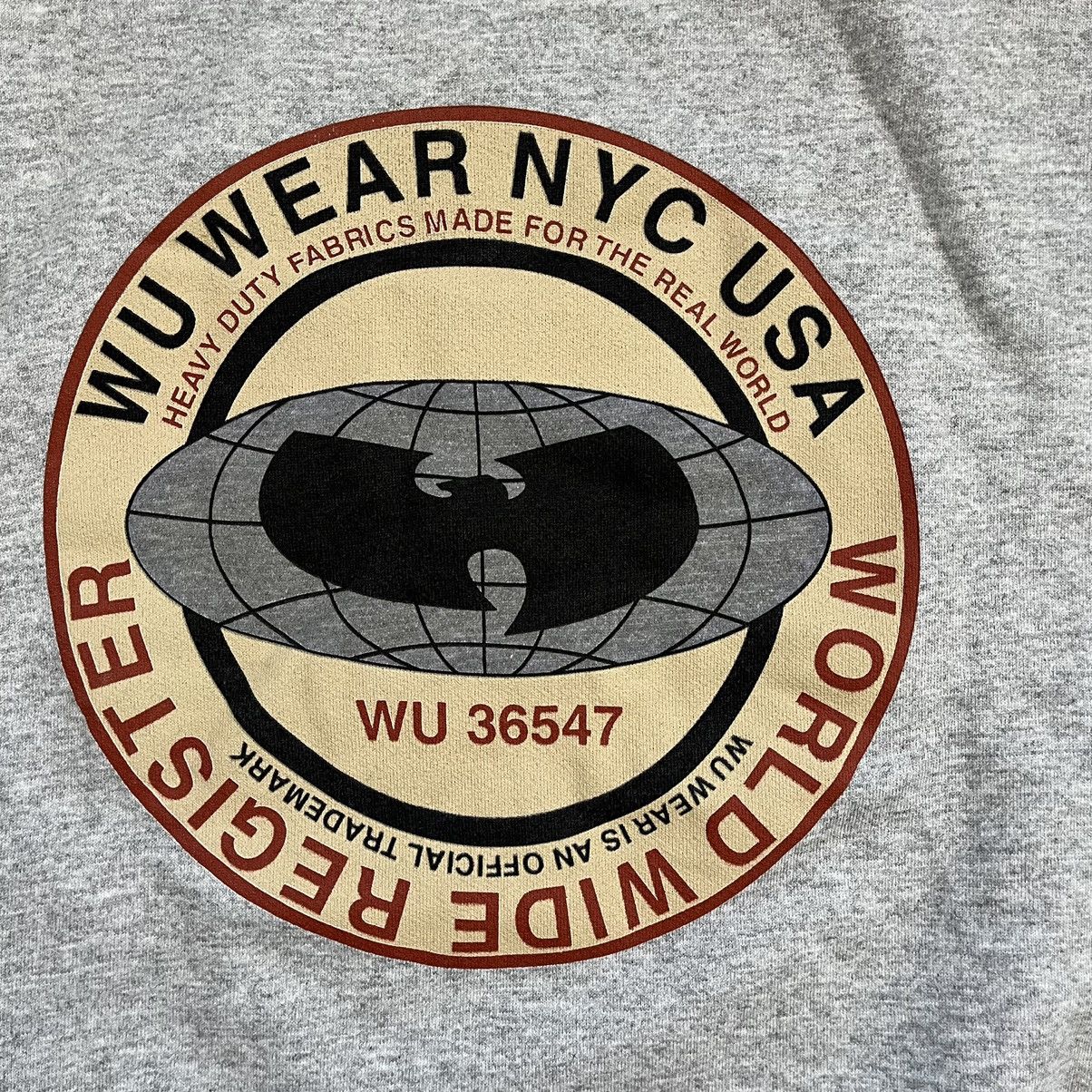 Wu Tang Clan Wu-Wear Crewneck Size XL Wu-Tang Rare New Cond Rza Gza 90 ...