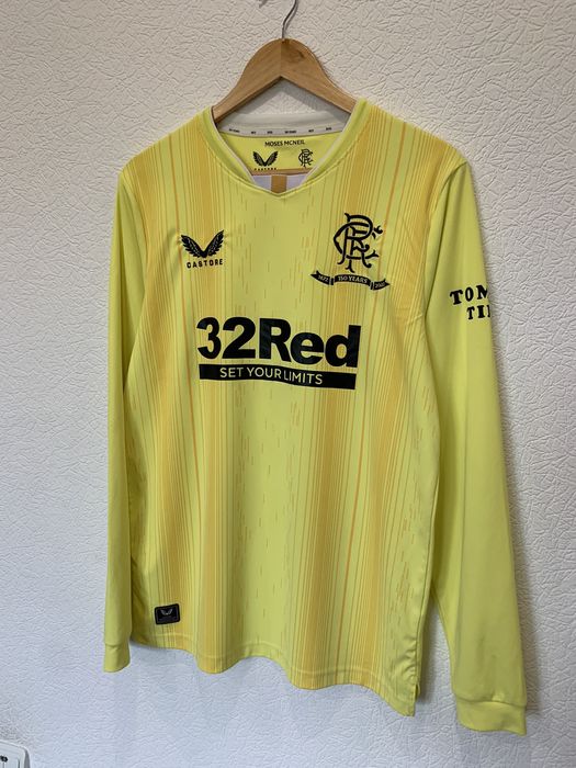Soccer Jersey Castore Rangers Glasgow 2021/2022 GK Kit Soccer Jersey ...
