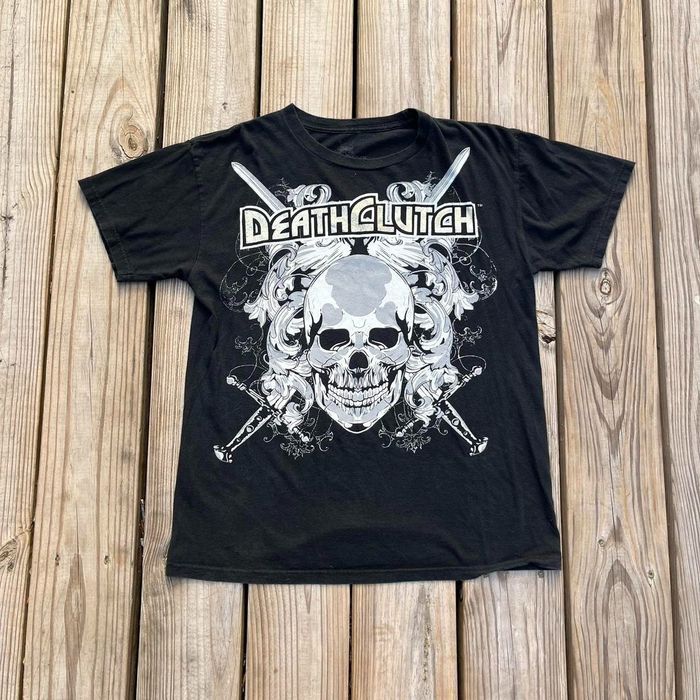 Vintage Vintage Y2k Deathclutch Skull graphic t-shirt brock lesnar ...