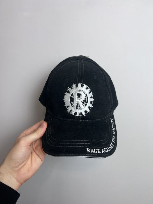 Vintage Vintage 90s Rage Against The Machine Numetal Band Hat Rare ...