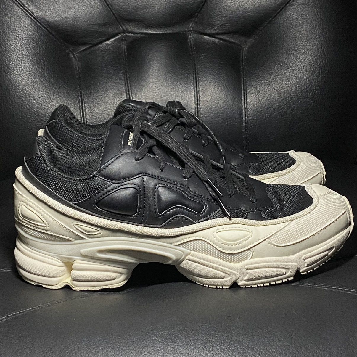 Adidas × Raf Simons Raf Simons x Ozweego Cream White | Grailed