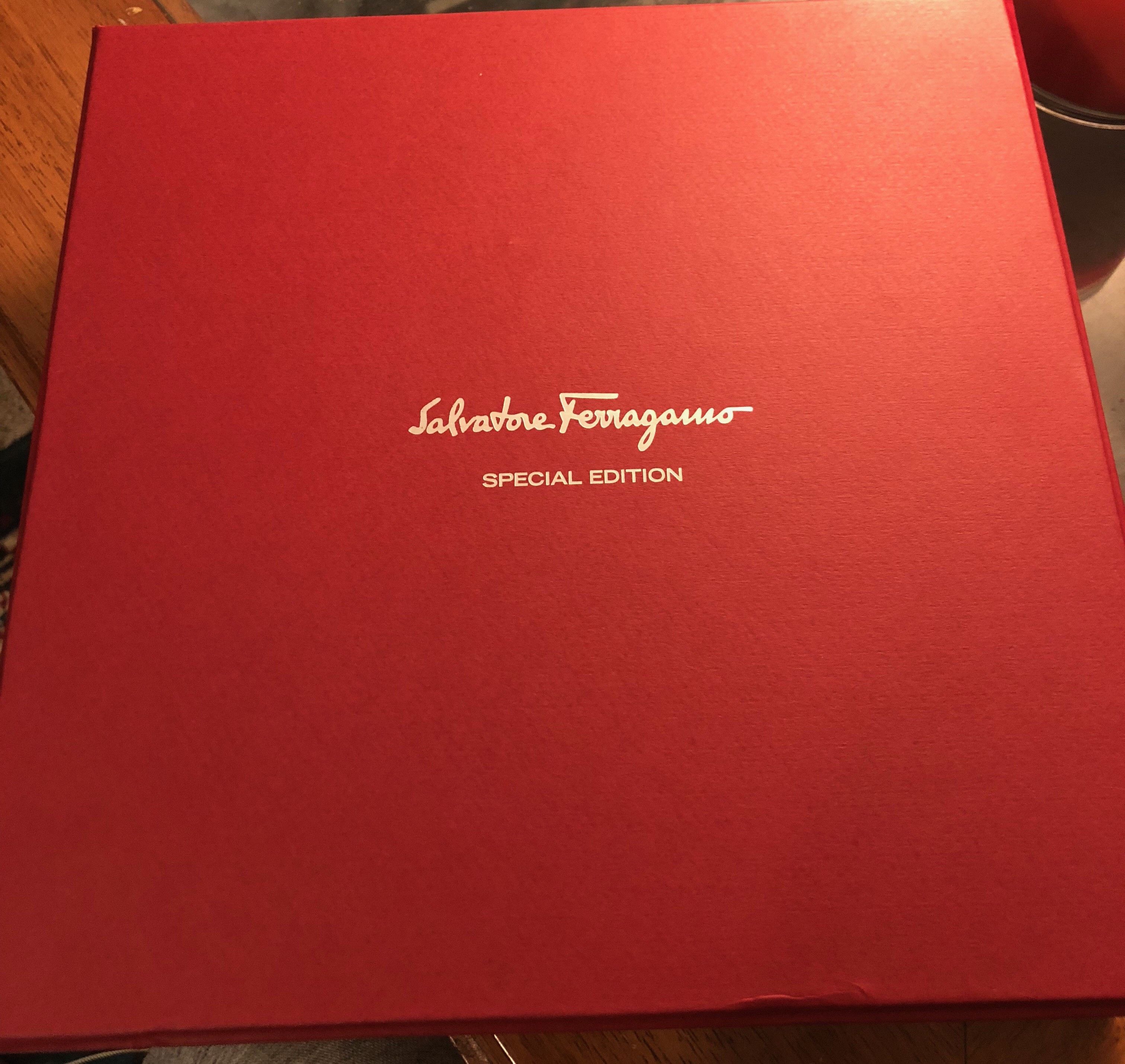 Salvatore Ferragamo DOUBLE GANCINI ADJUSTABLE BELT GIFT BOX | Grailed