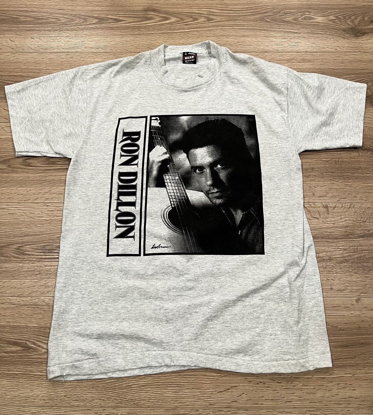 Band Tees × Vintage Vintage Ron Dillon Rock Band Tee Shirt | Grailed