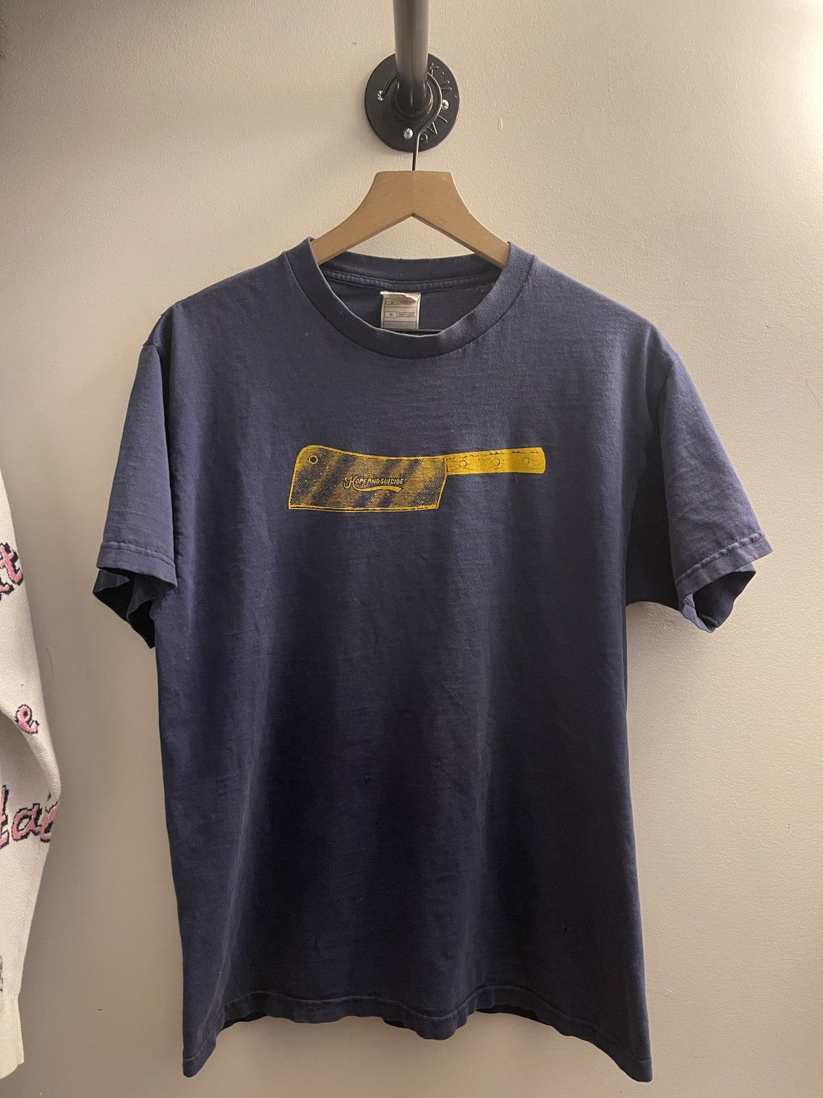 Band Tees × Streetwear × Vintage VINTAGE HOPE & SUICIDE MEAT CLEAVER ...