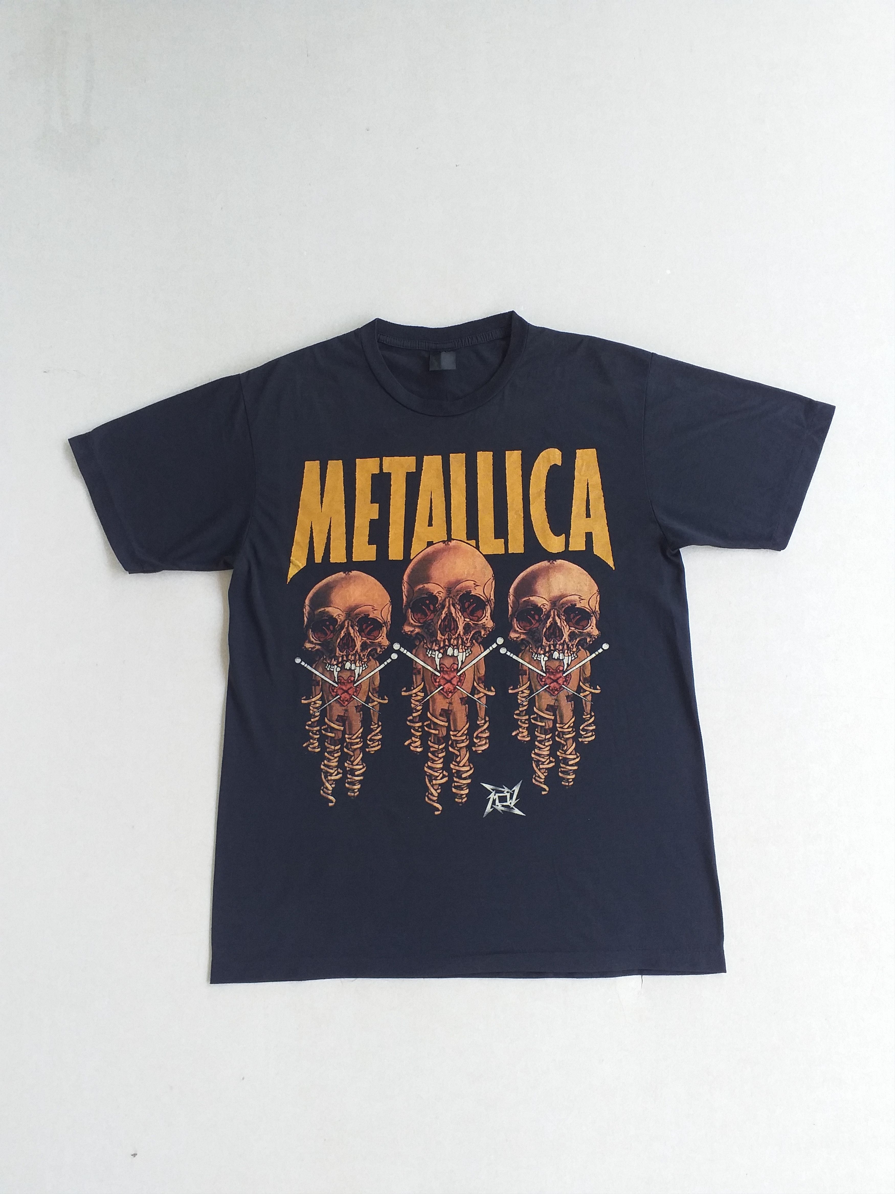 Vintage Vintage Bootleg 3D Emblem Metallica 'FIXXER' T-Shirt | Grailed