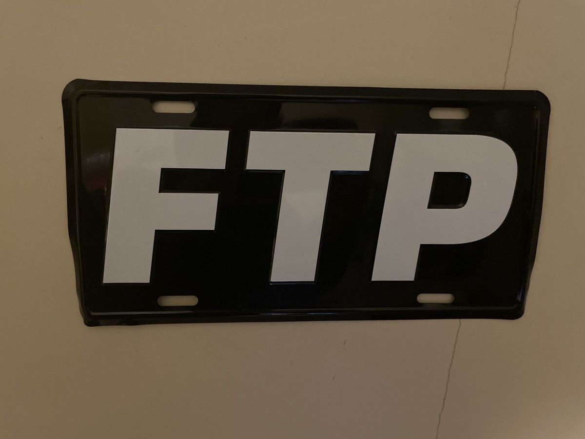 Fuck The Population × G59 Records × Streetwear FTP Logo License plate ...