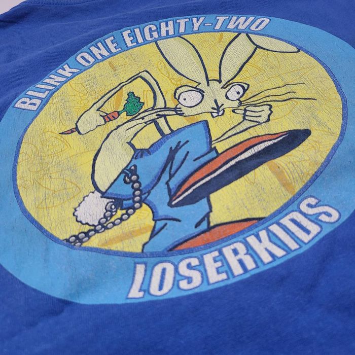 Vintage 1999 RARE BLINK 182 LOSERKIDS TOUR SHIRT | Grailed