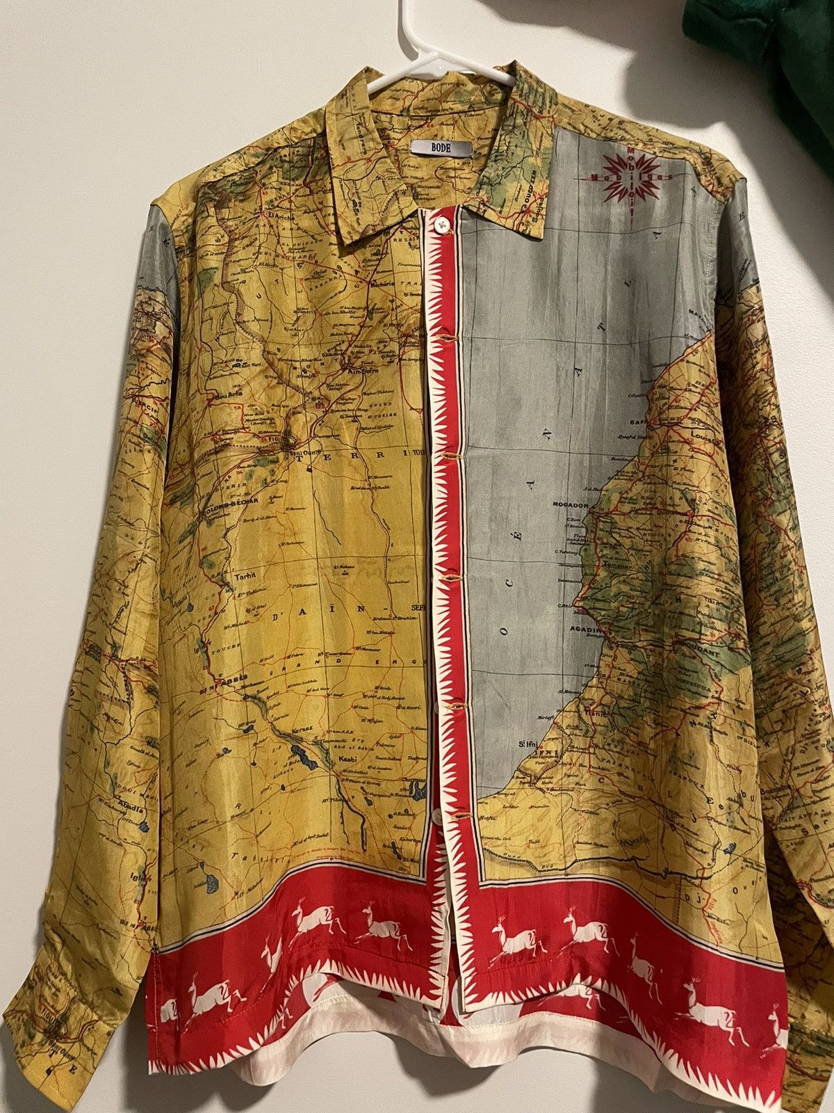 Bode BODE Morocco MAP | Grailed