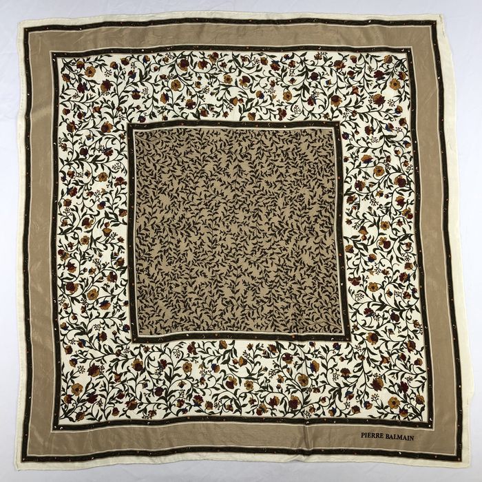 Pierre Balmain Vintage Pierre Balmain Silk Scarf | Grailed