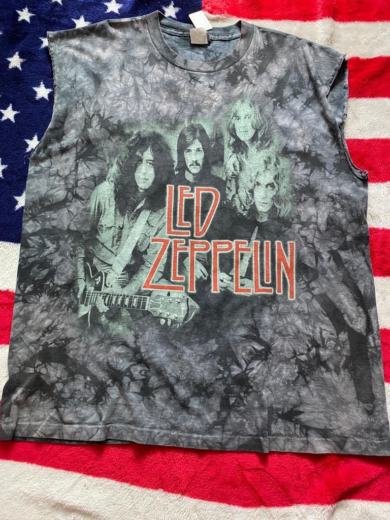 Vintage Super Rare Liquid Blue Led Zeppelin | Grailed