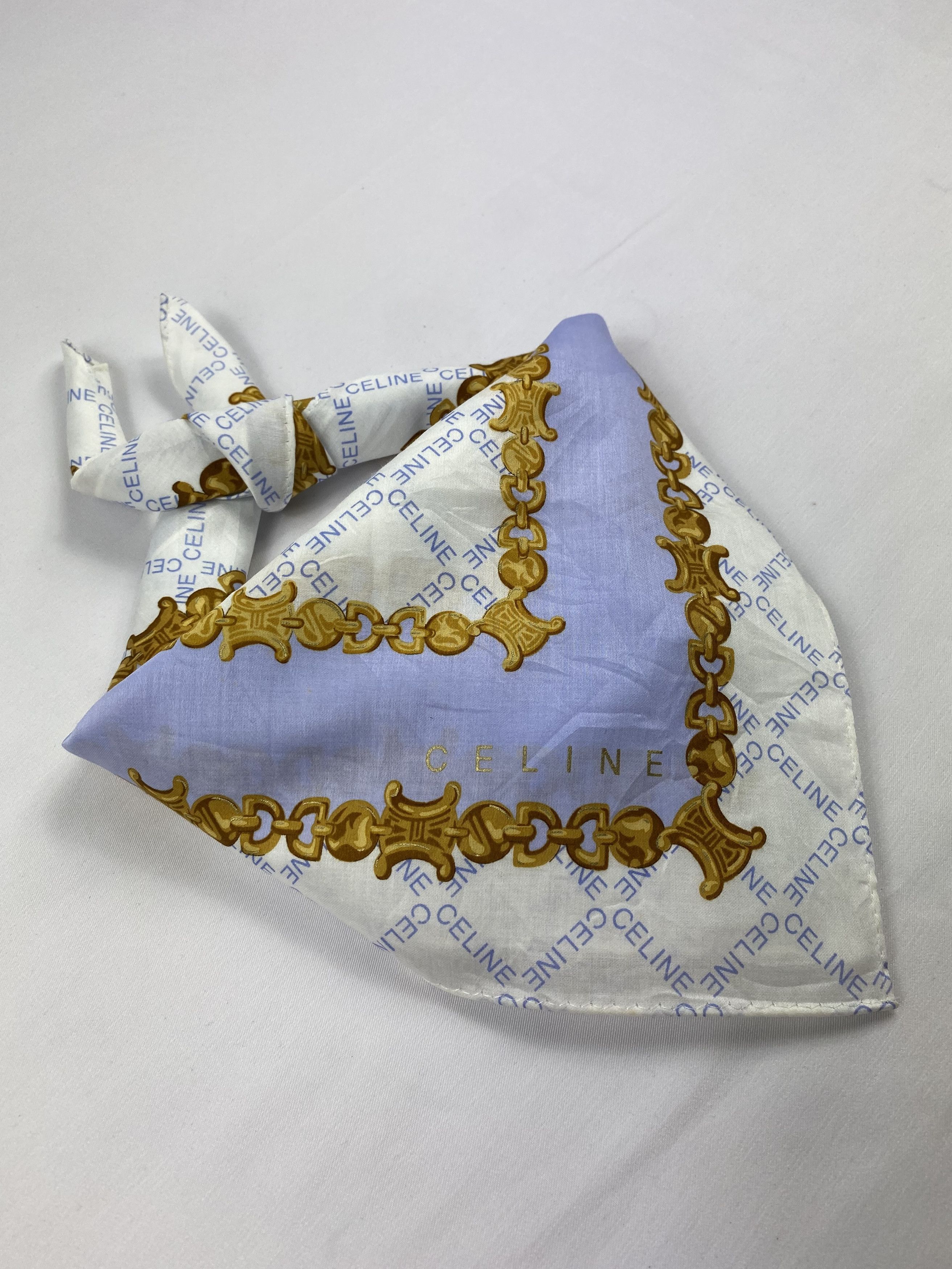 Vintage Celine Handkerchief / Bandana / Neckerchief | Grailed