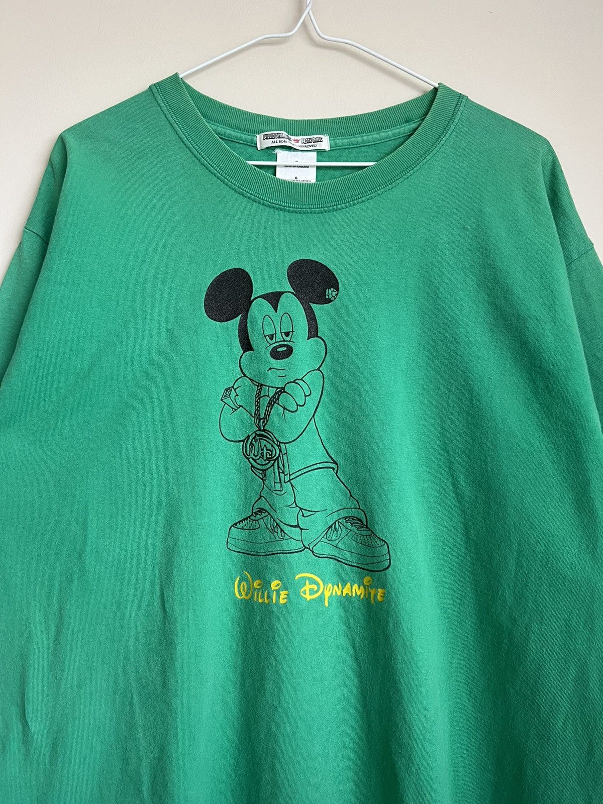 Mickey Mouse × Streetwear Willie Dynamite Mickey Mouse Tee | Grailed