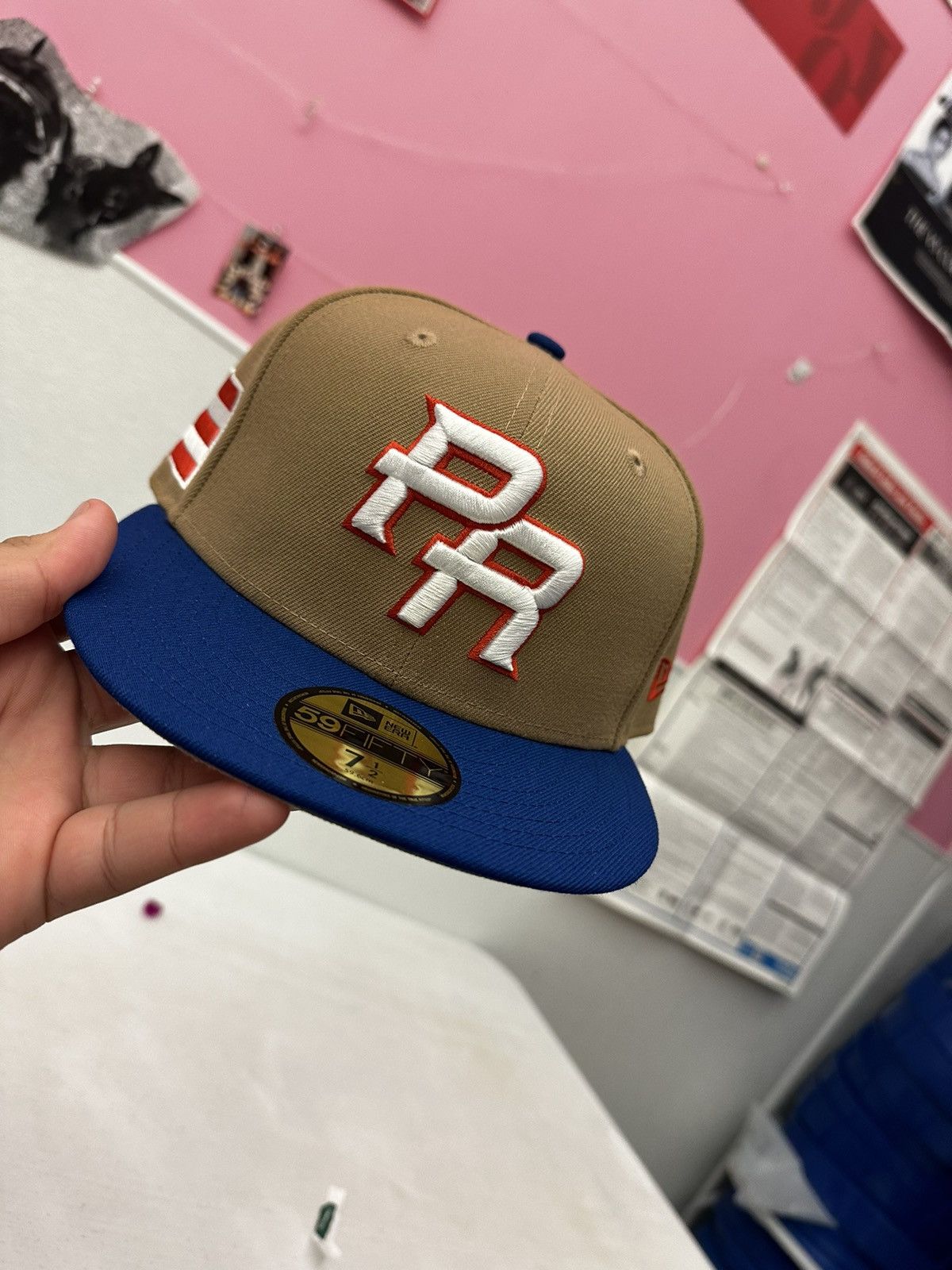 New Era Puerto rico 2023 WBC limited edition khaki hat 7 1/2 | Grailed