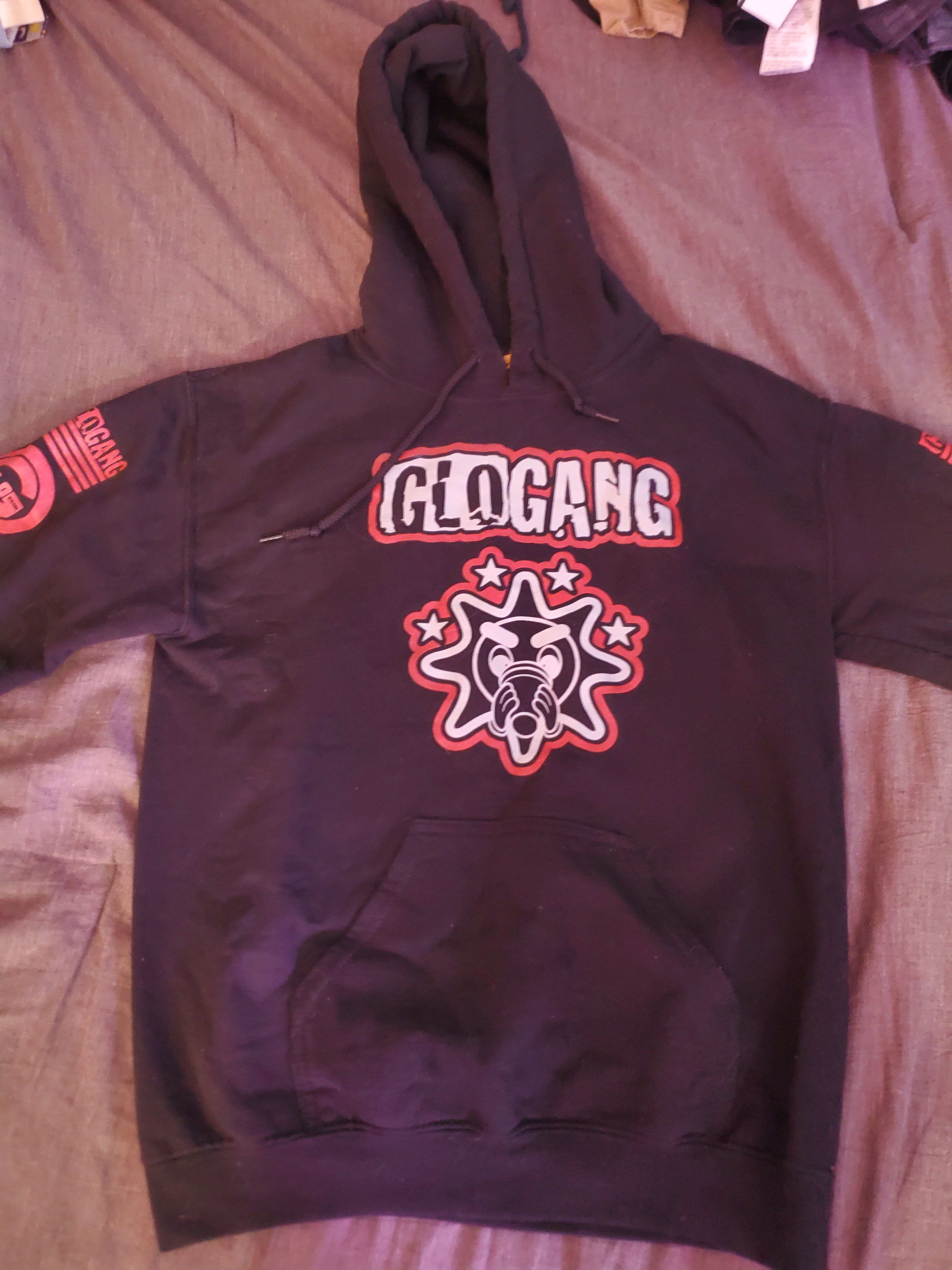 Glo Gang 300 Gloyalty Hoodie II (Black/Red) | Grailed