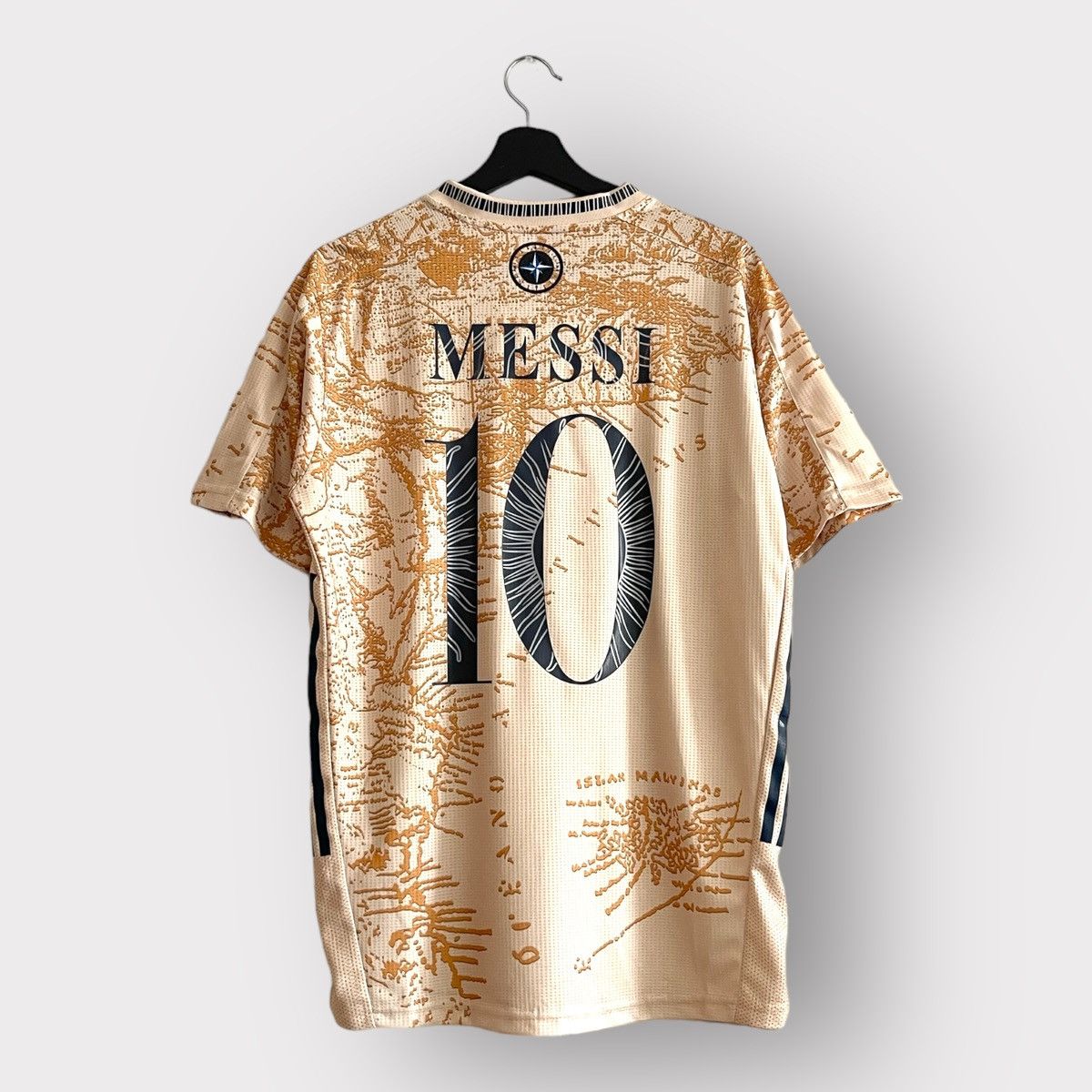 Vintage Super Rare 2020-21 Argentina World Map Jersey #10 Messi | Grailed