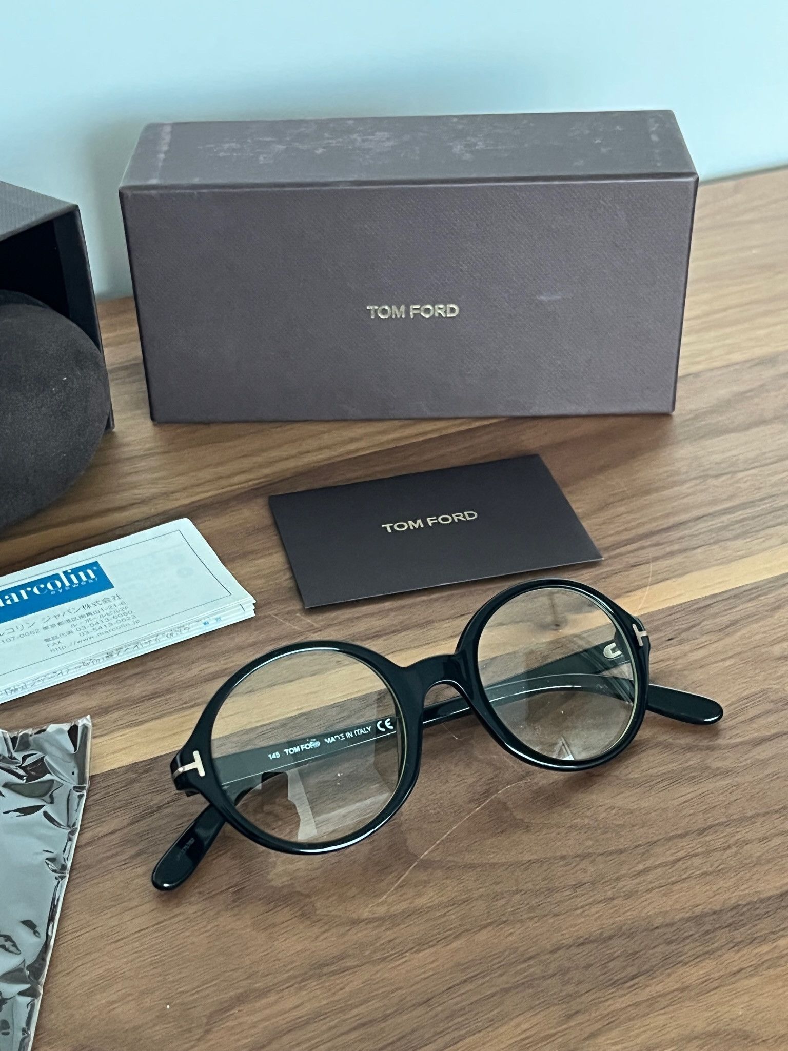 Tom Ford TOM FORD Mens Limited Edition Artist Le Corbusier Glasses ...