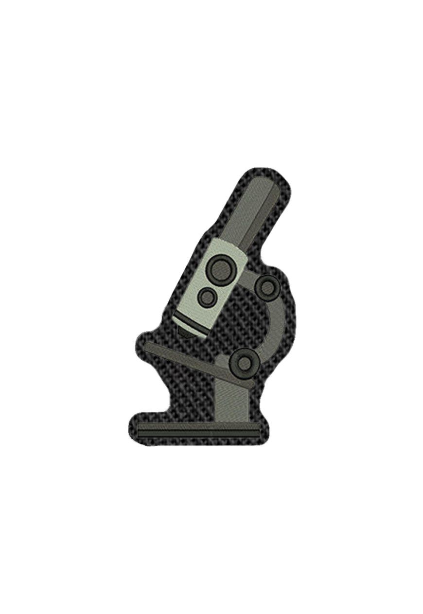 Custom × Handmade × Streetwear CRW Electron Microscope iron on patch ...