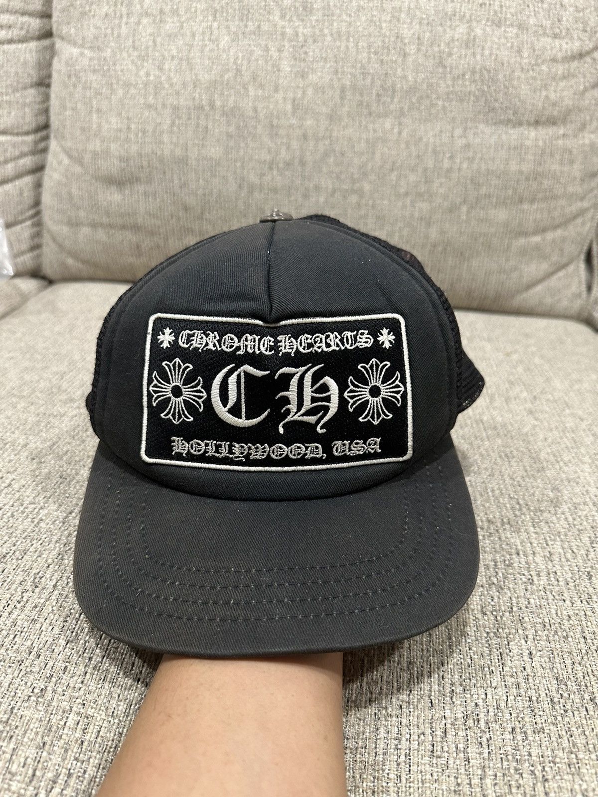 Chrome Hearts Chrome Heart Hat / Cap (CH) | Grailed