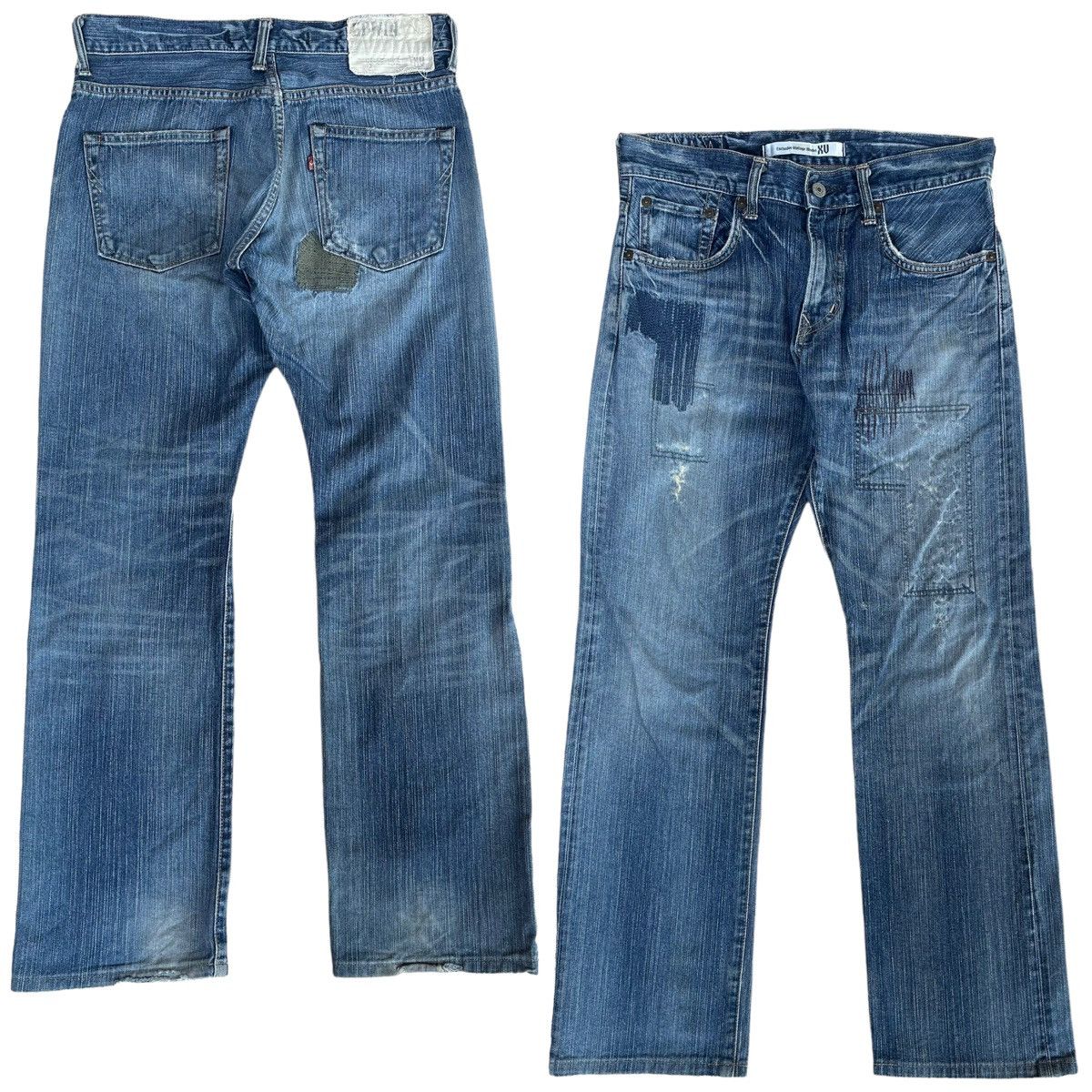 Edwin × Hysteric Glamour × Japanese Brand Rare💥 Edwin Exclusive Vintage Model XV Nice Design Sz ...