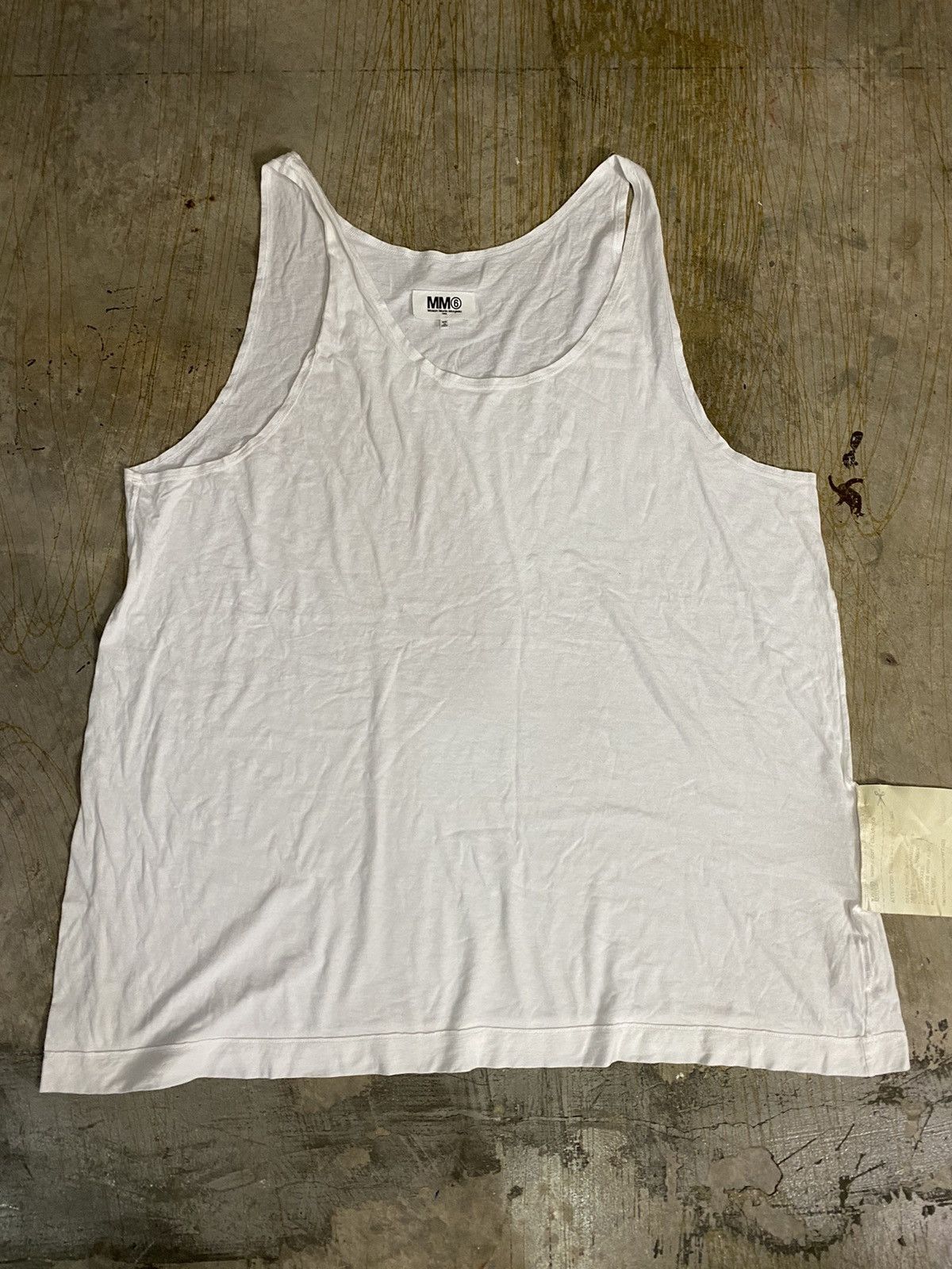 Maison Margiela SS15 Top Tank Oversize inside out large tag | Grailed
