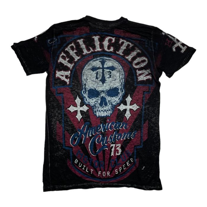 Affliction Y2K Affliction Loud and Fast Street Fashion tee | Grailed