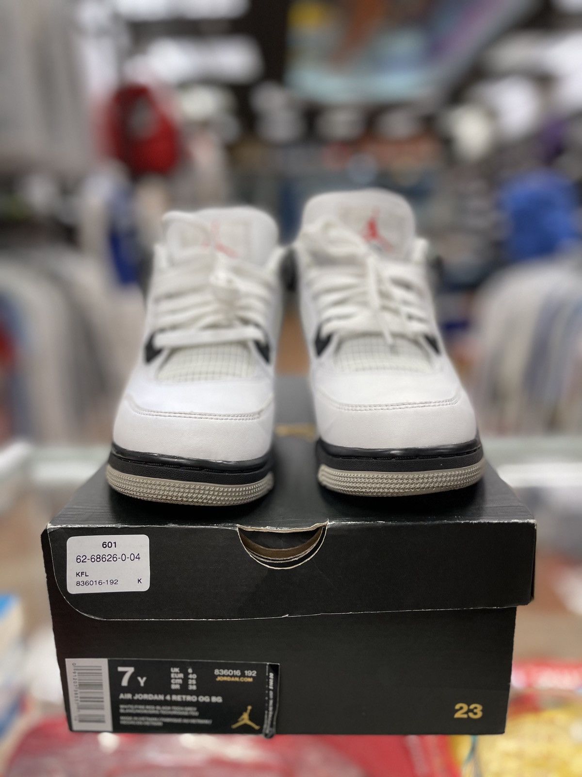 Jordan Brand Air Jordan 4 Retro OG BG Cement 2016 | Grailed