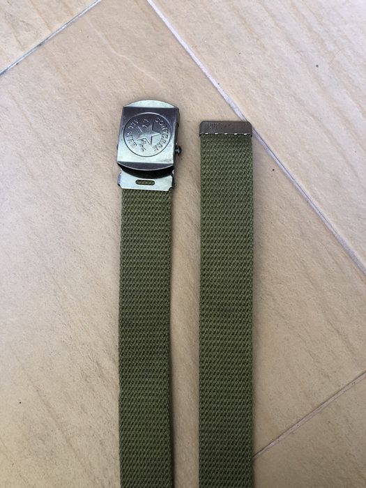 Converse Vintage Converse Big Logo Canvas Buckle Belts | Grailed