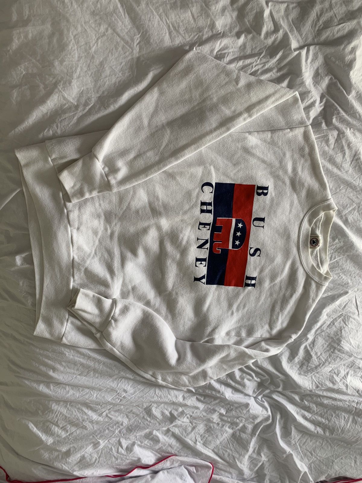 Vintage Vintage Delta Bush Cheney Sweatshirt Medium | Grailed