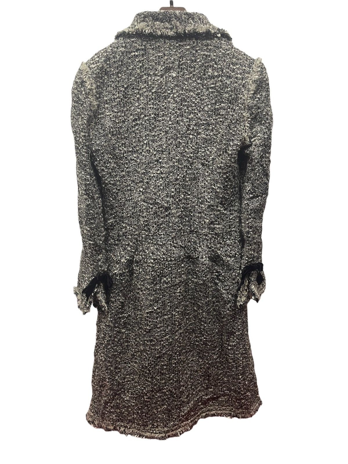 Vintage Vintage Rene International x Tissue Knitted Trench Coat | Grailed