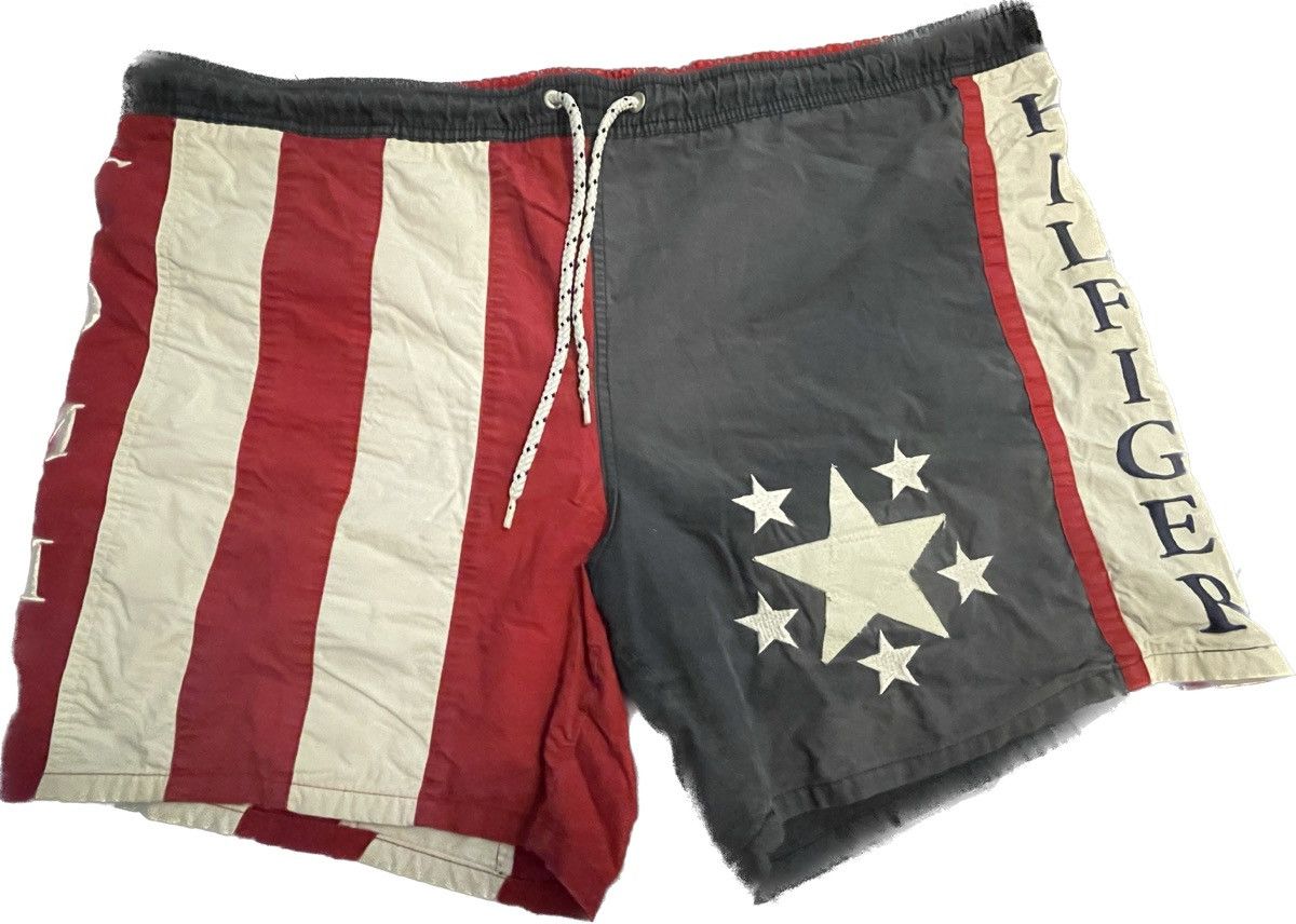 Designer × Tommy Hilfiger × Vintage Tommy Hilfiger Trunks **Style Worn ...