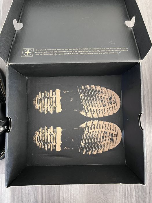 Rick Owens Rick Owen x Doc Marten 1460 bex boots | Grailed