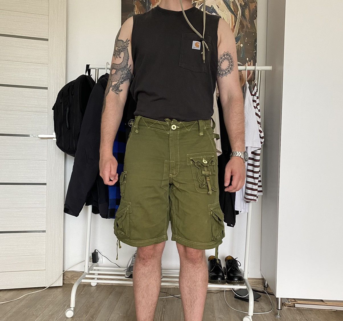 Polo Ralph Lauren Polo Ralph Lauren Military Parachute Tactical Cargo Shorts | Grailed