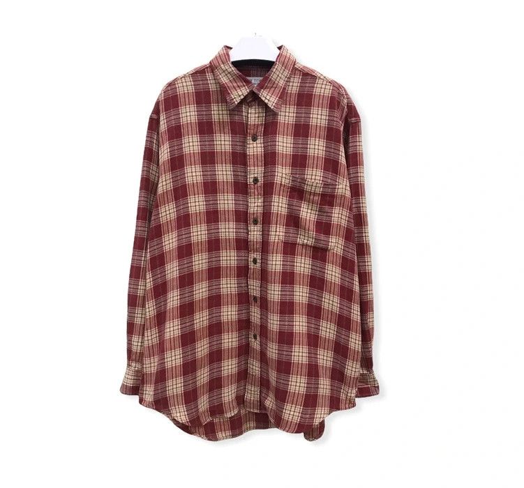 Flannel × Streetwear Life Tools Plaid Tartan Flannel Shirt | Grailed
