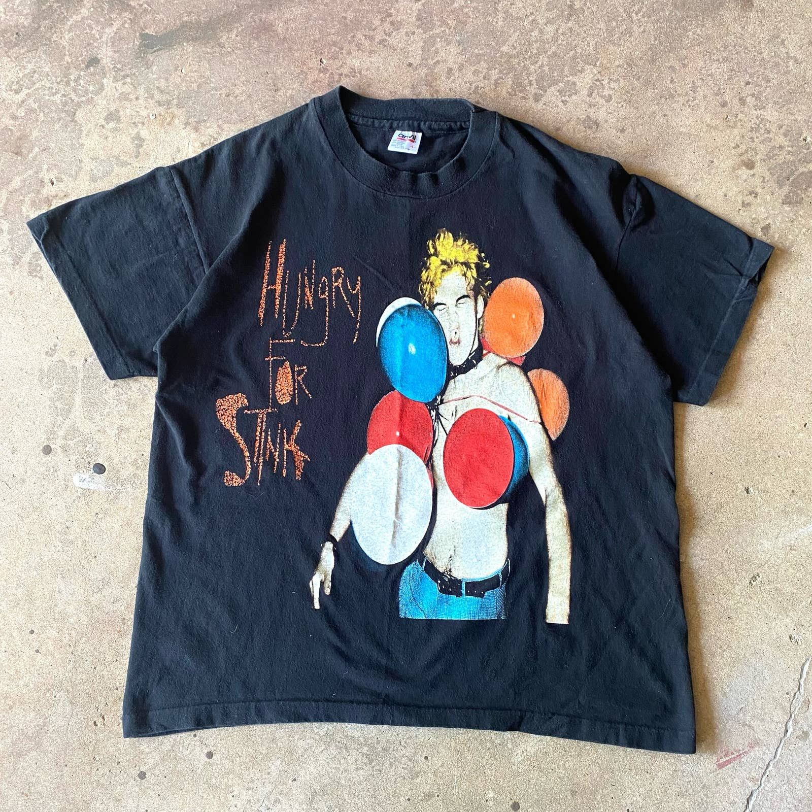 Band Tees × Vintage Vintage 90s L7 Hungry for Stink Band Tshirt | Grailed