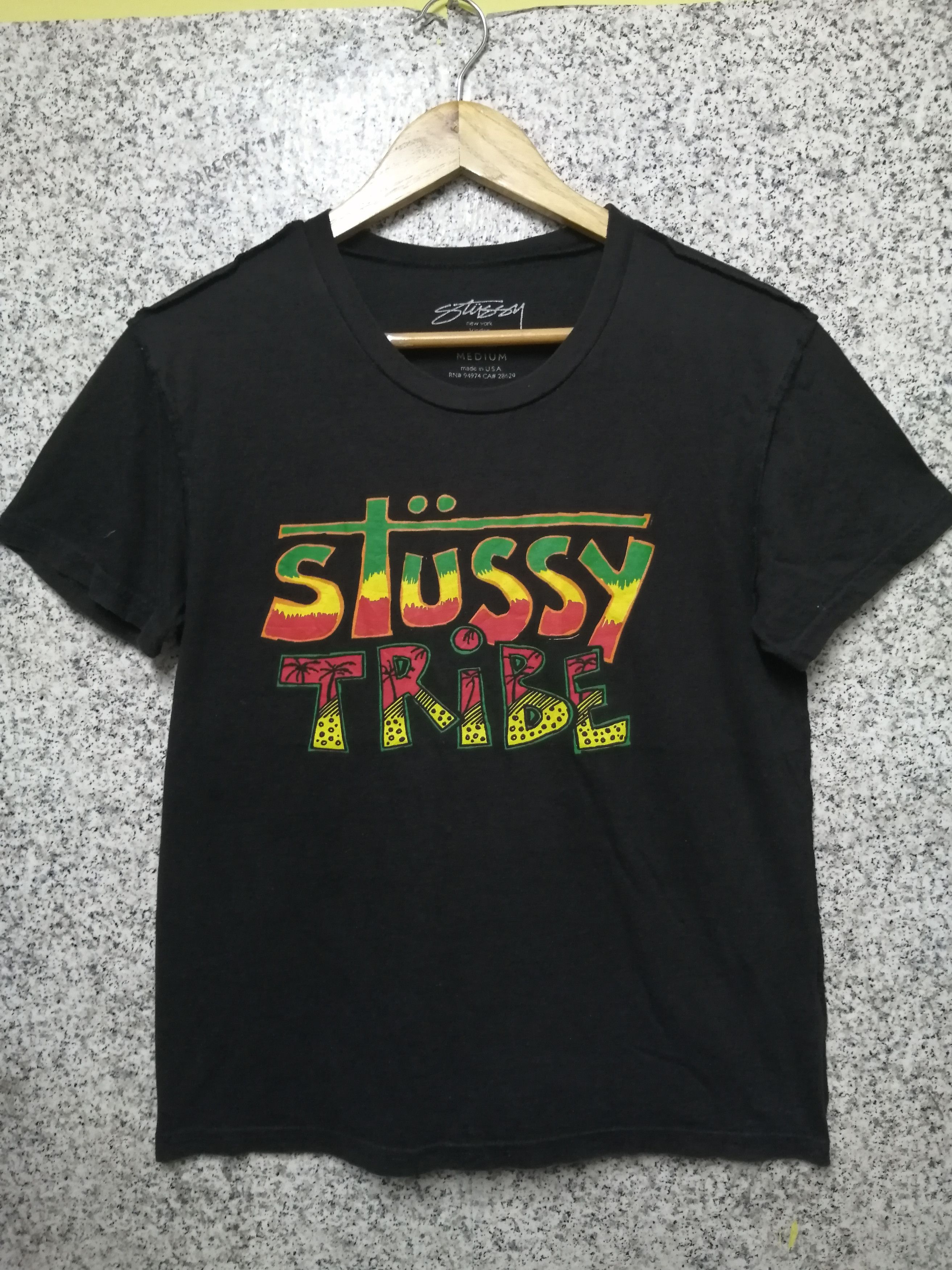 Streetwear × Stussy × Vintage VINTAGE STUSSY TRIBE RASTA VERY RARE ...