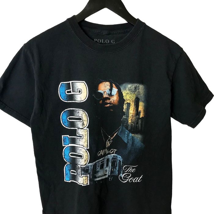 Urban Outfitters Polo G The Goat Rap Tee T Shirt American Rapper Artist ...