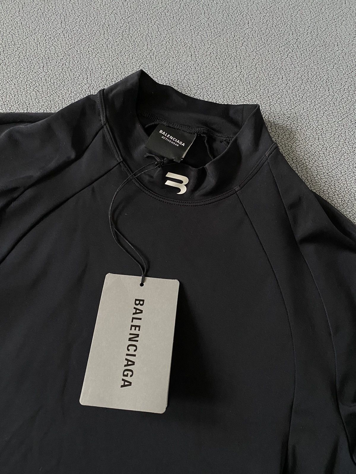 Balenciaga Balenciaga Sporty B Fitted Jersey/Top | Grailed