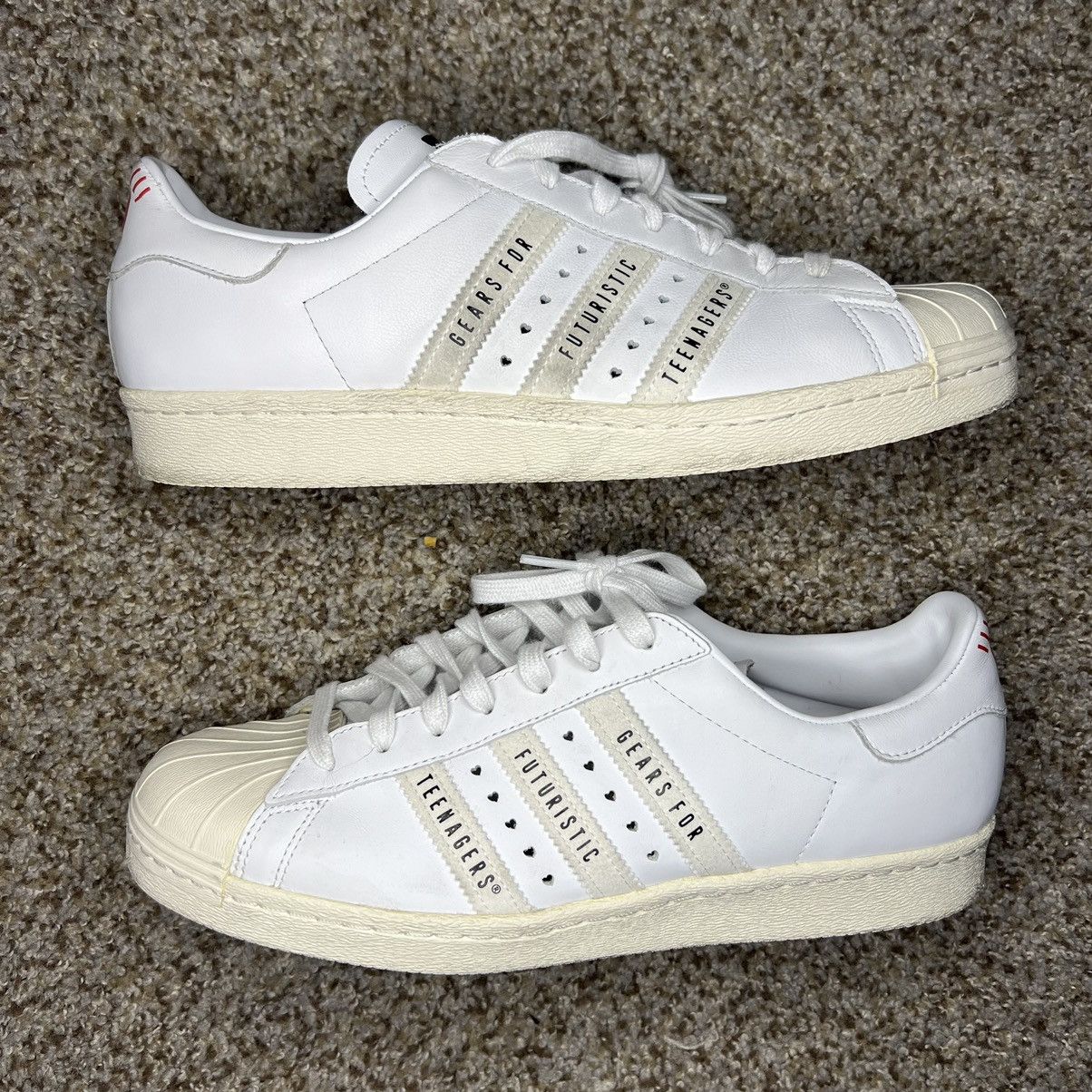 Adidas × Human Made Adidas x Human Made Superstar White | Grailed