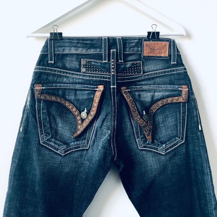 Robins Jeans Robin Jeans With Leather Details | Grailed