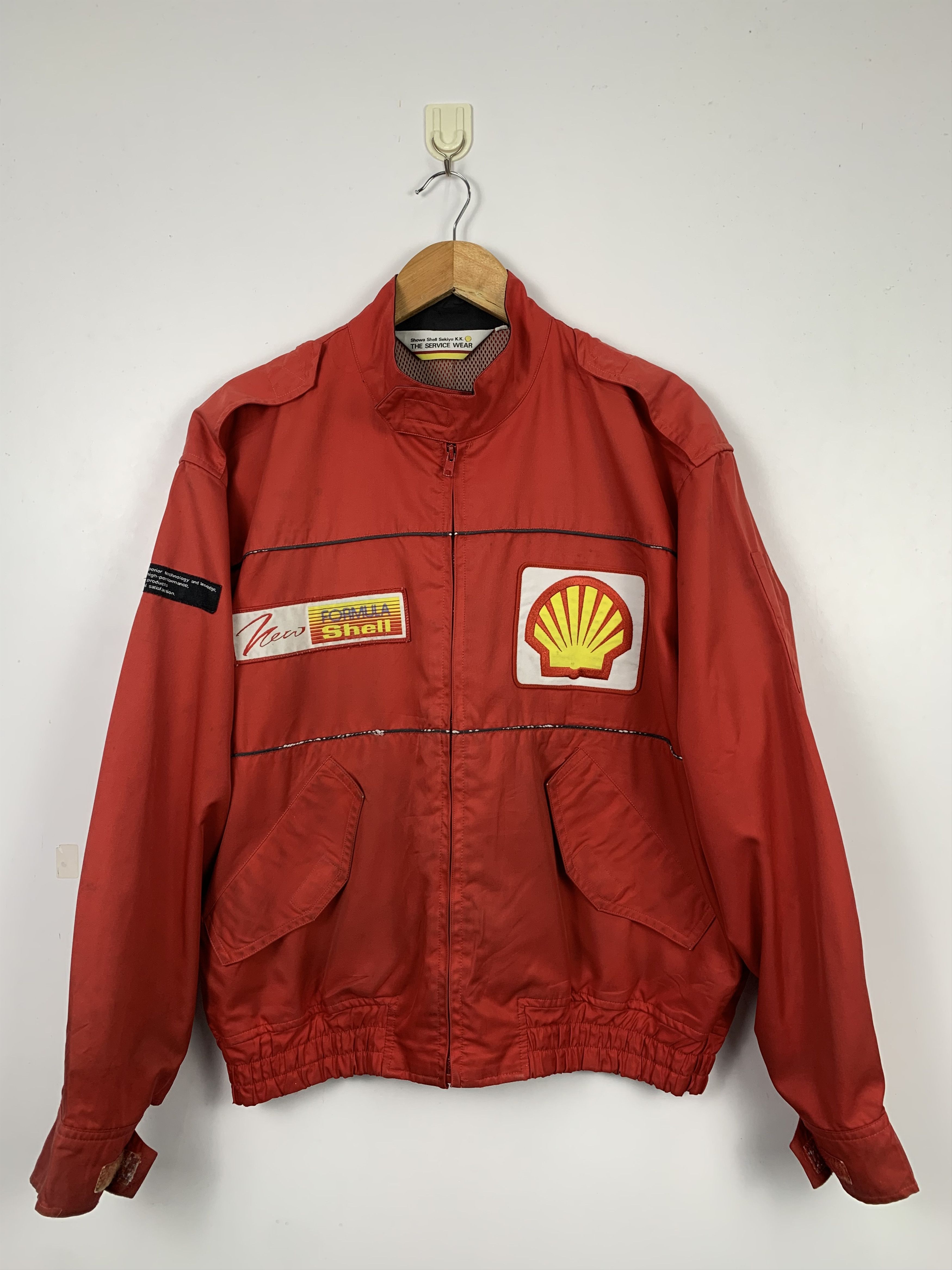 Vintage Vintage Showa Shell Sekiyu Bomber Jacket | Grailed