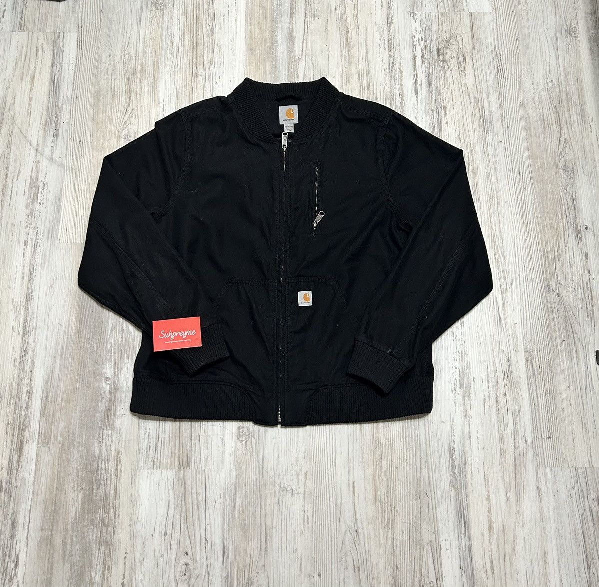 Carhartt Black Carhartt Bomber Jacket | Grailed
