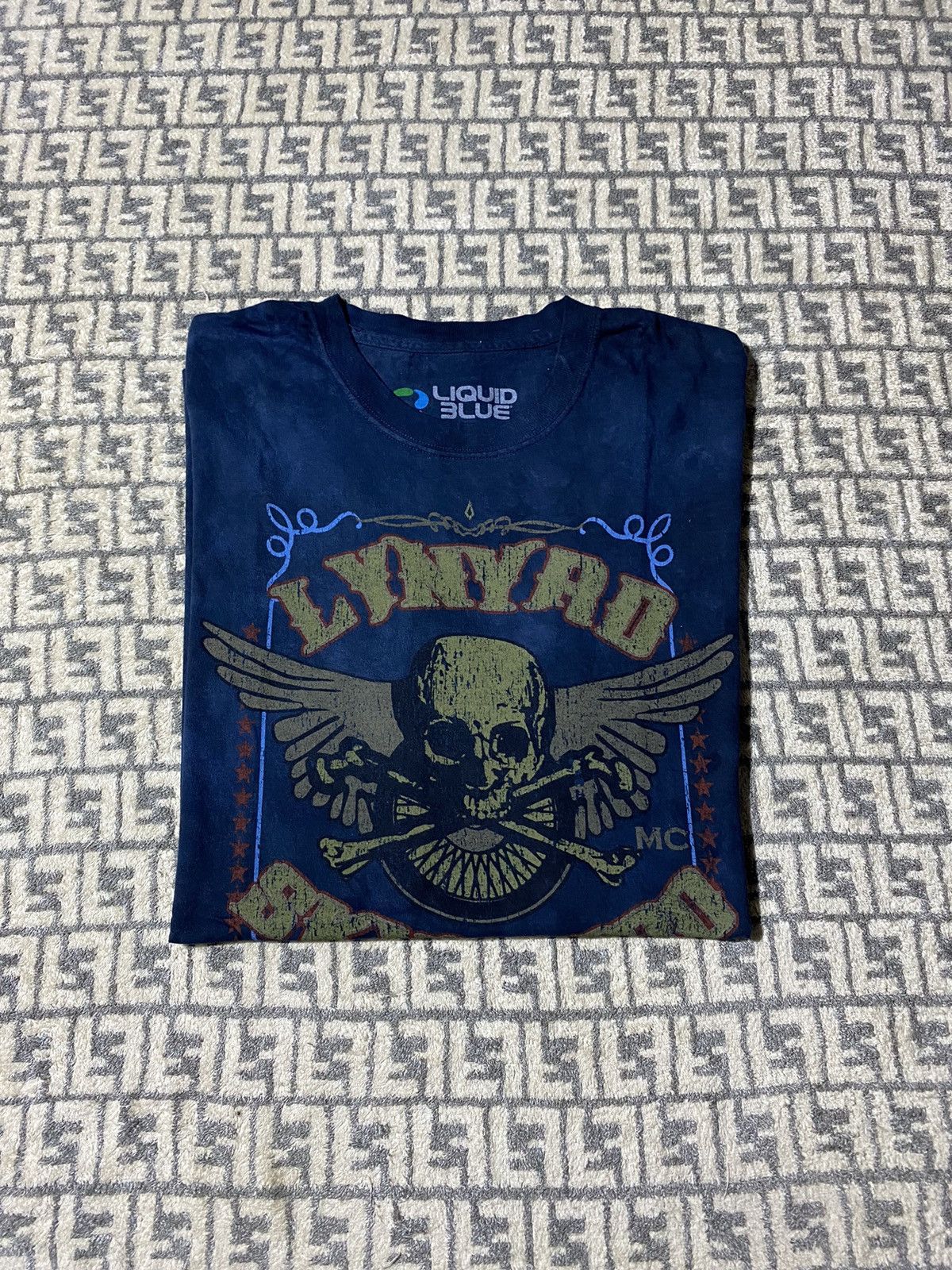 Band Tees × Liquid Blue Liquid Blue Lynyrd Skynyrd Tie Dye Tshirt | Grailed